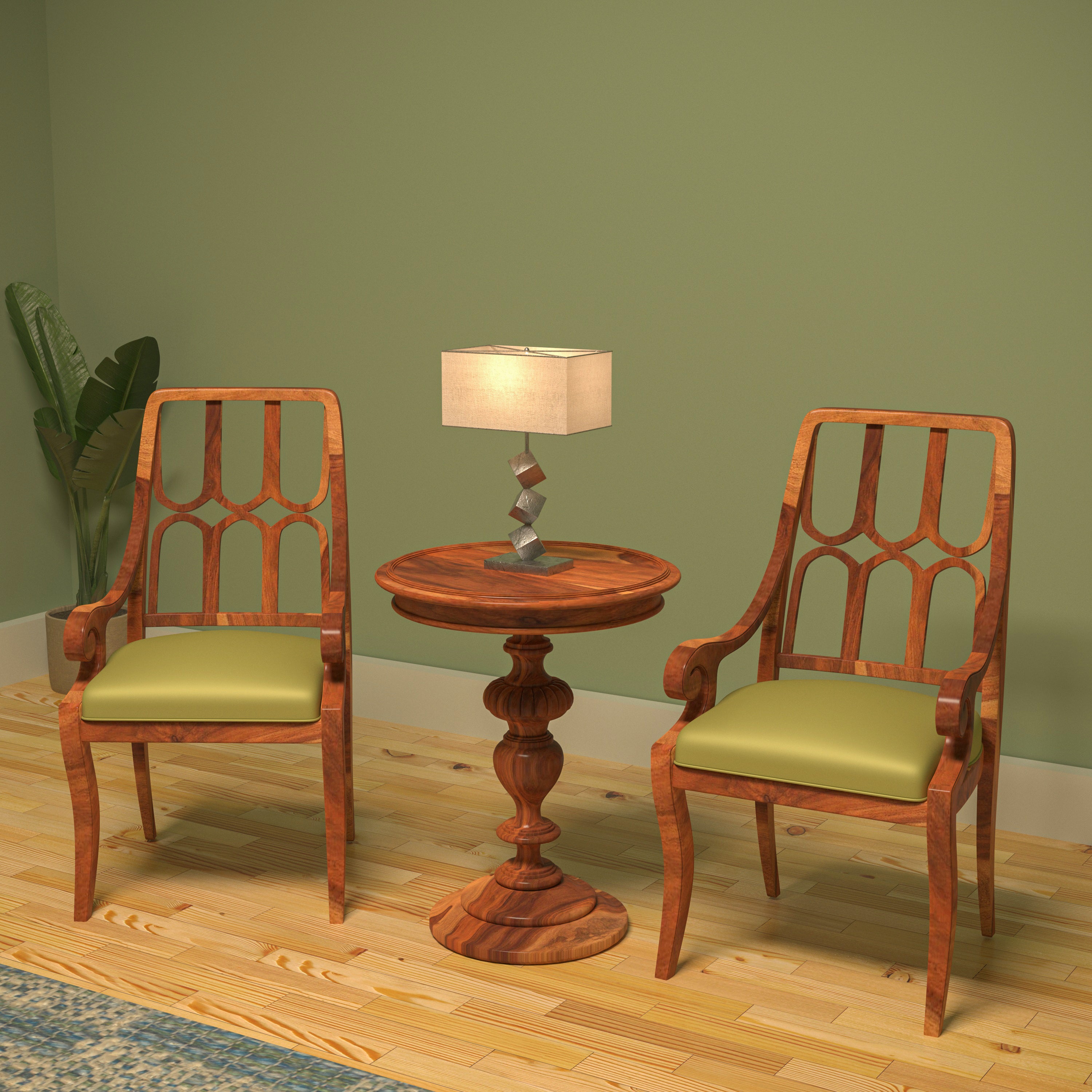 Vintage round table and chairs store
